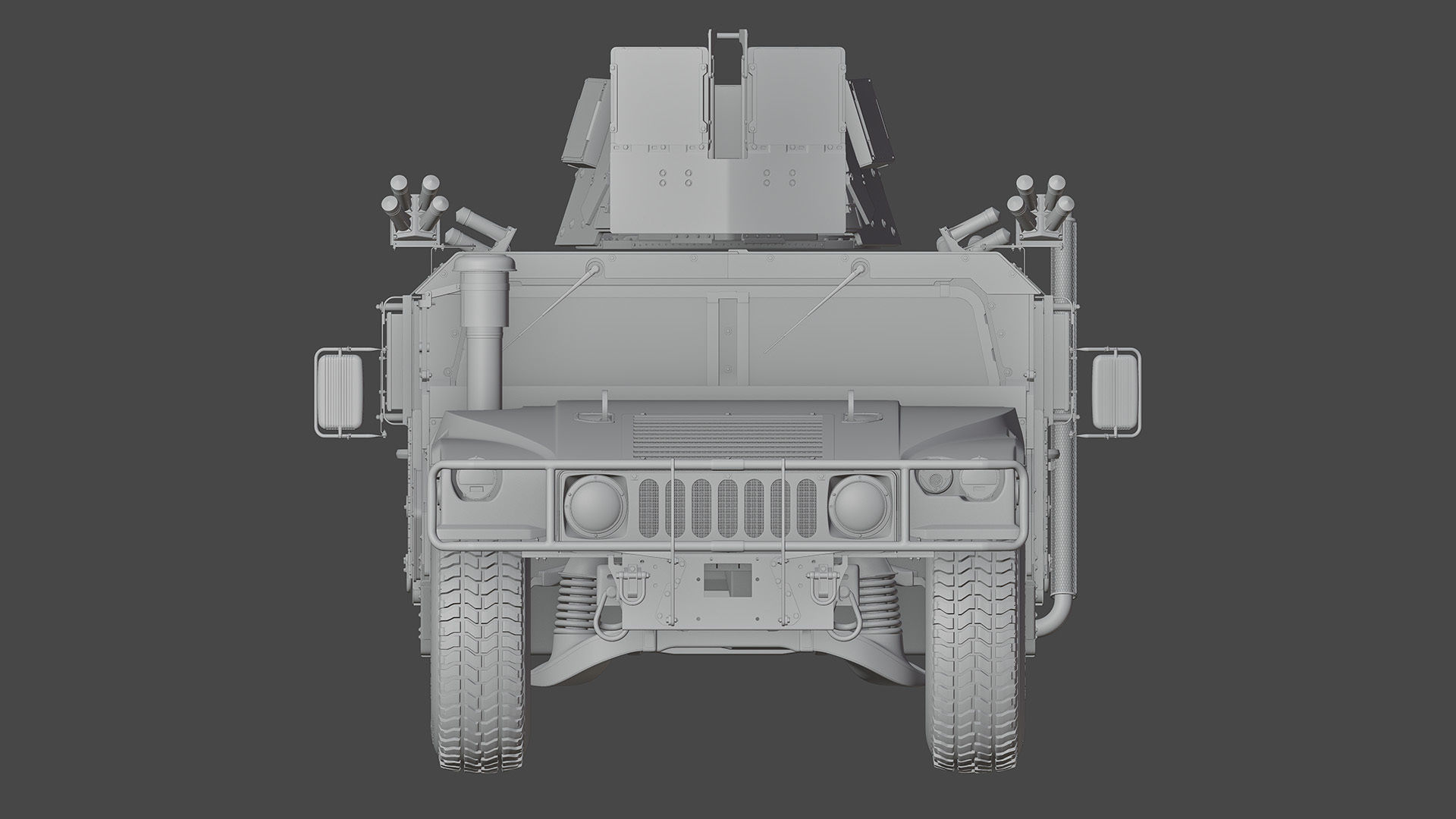 Hummer Humvee M1151 detailed military vehicle 3D model | CGTrader