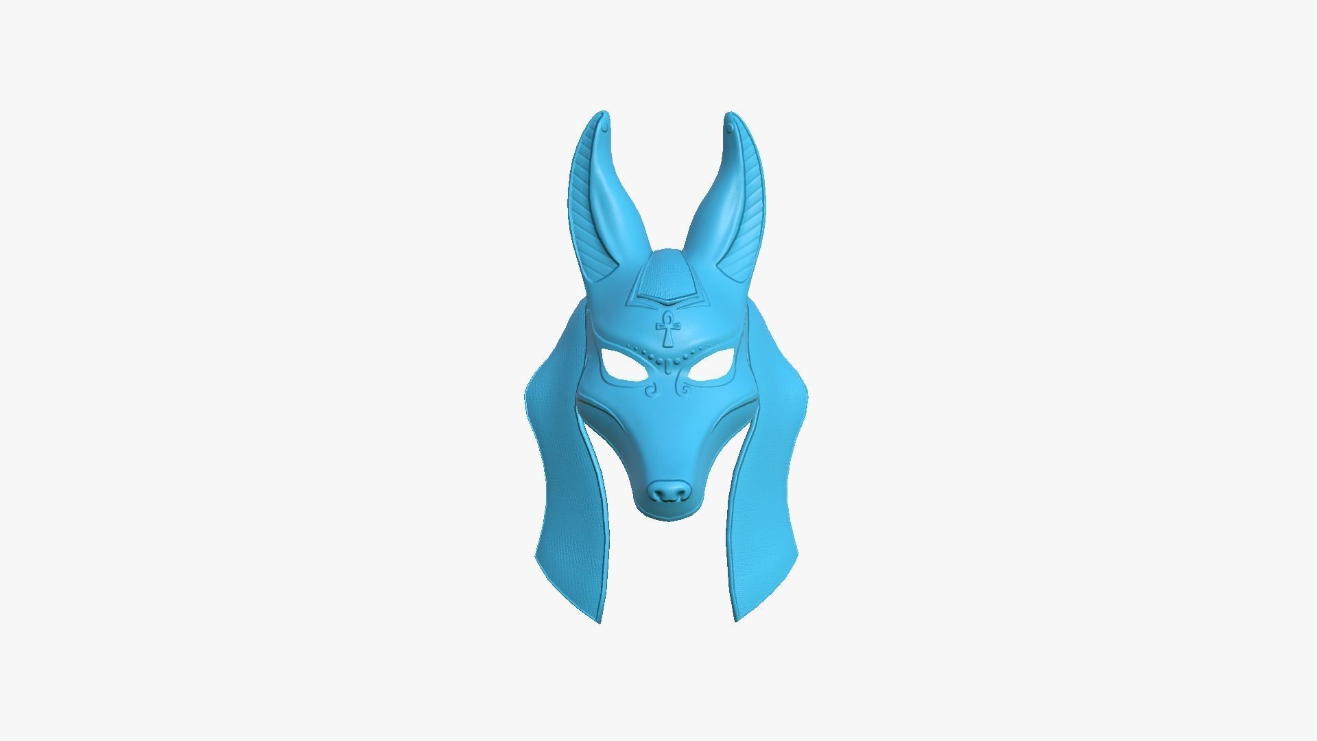 3D model Anubis Mask A04 - Egyptian Gods Character Clothing VR / AR ...