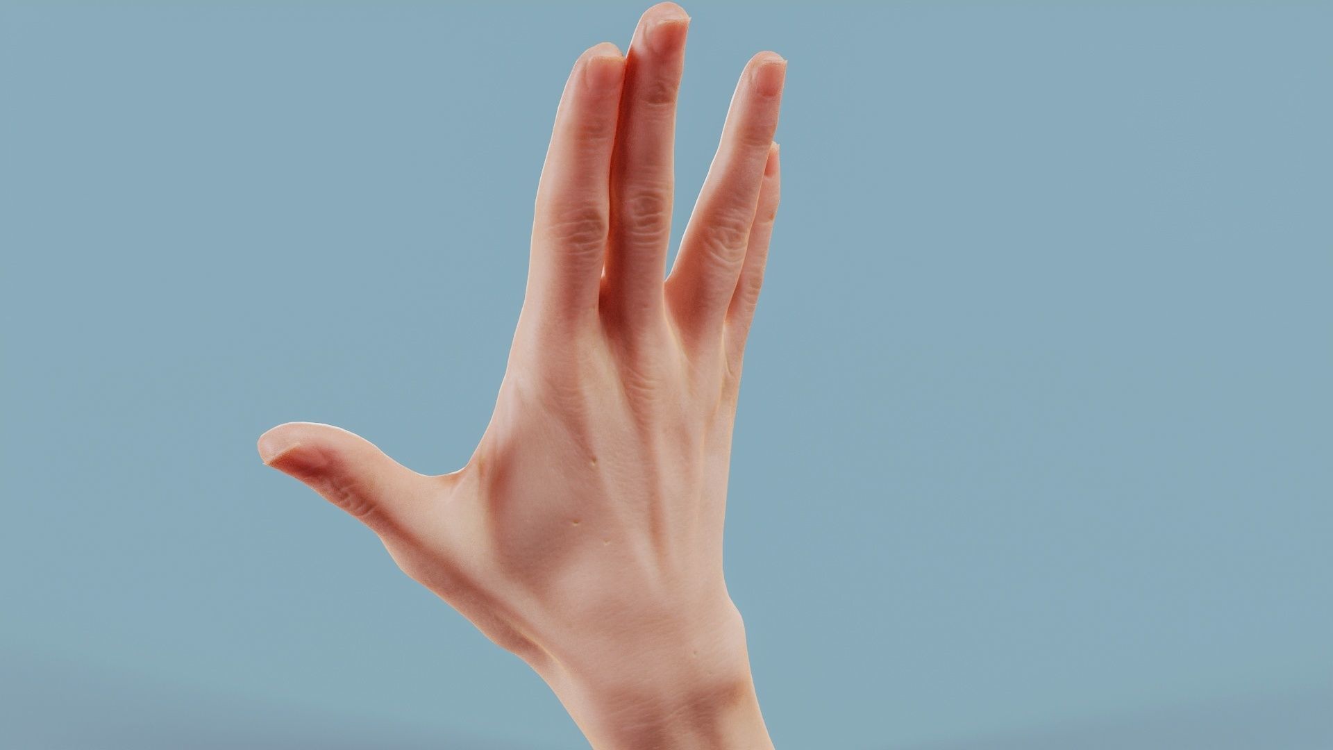 3D model Spocking Single Hand 019 VR / AR / low-poly | CGTrader