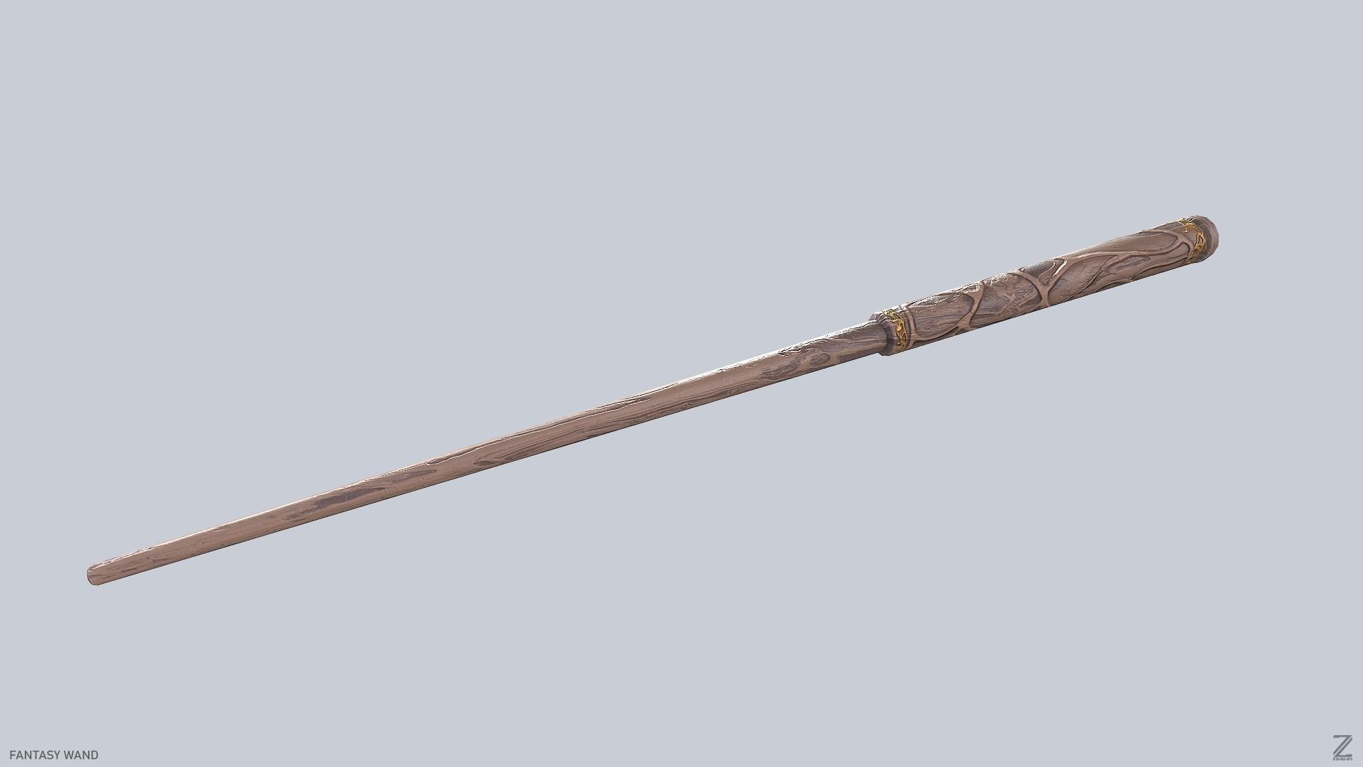 3D model Fantasy wand VR / AR / low-poly | CGTrader