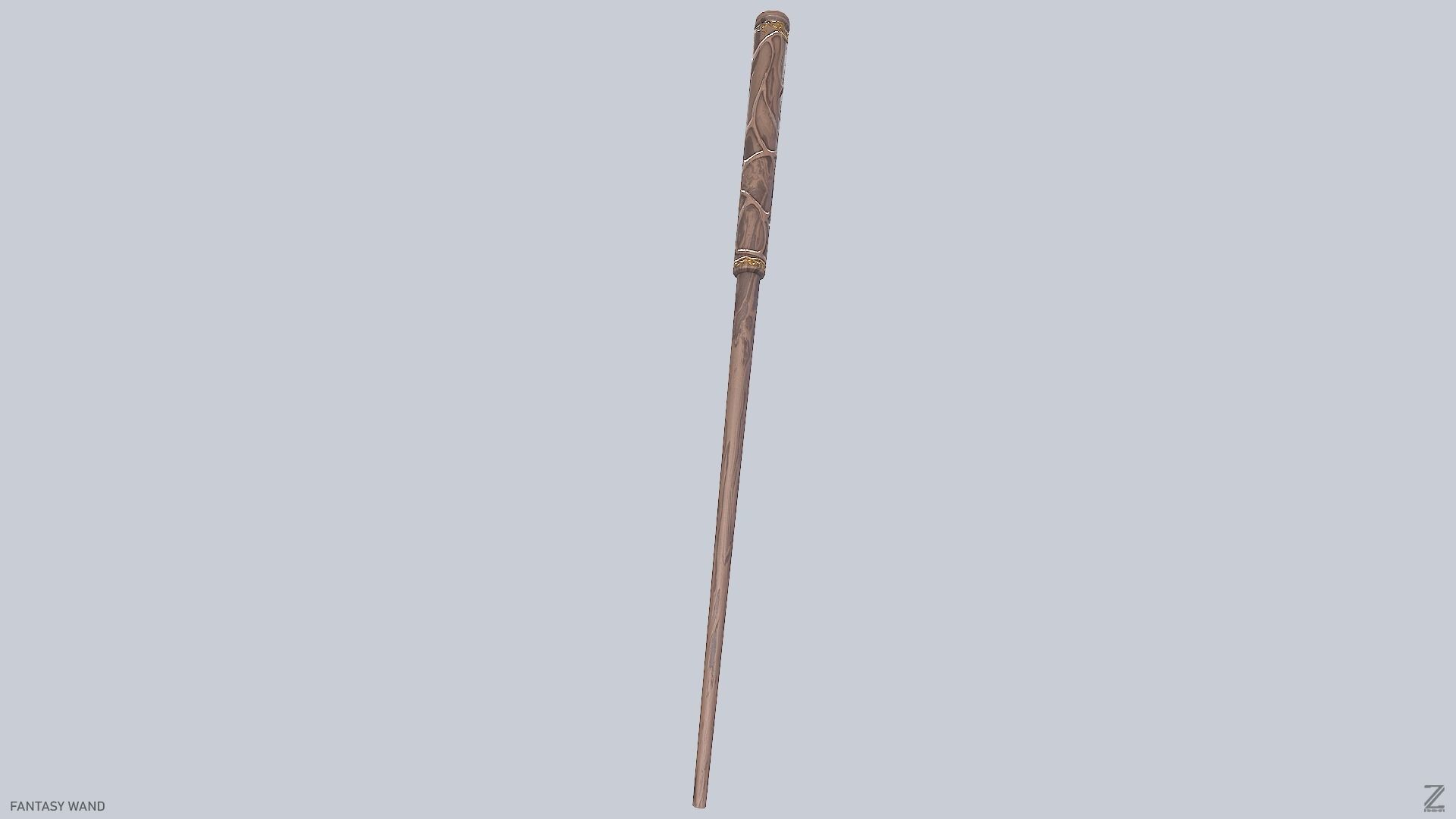 3D model Fantasy wand VR / AR / low-poly | CGTrader