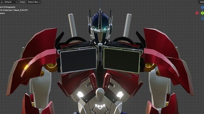 Optimus Prime TFP and Matrix of Leadership TFP 3D model | CGTrader