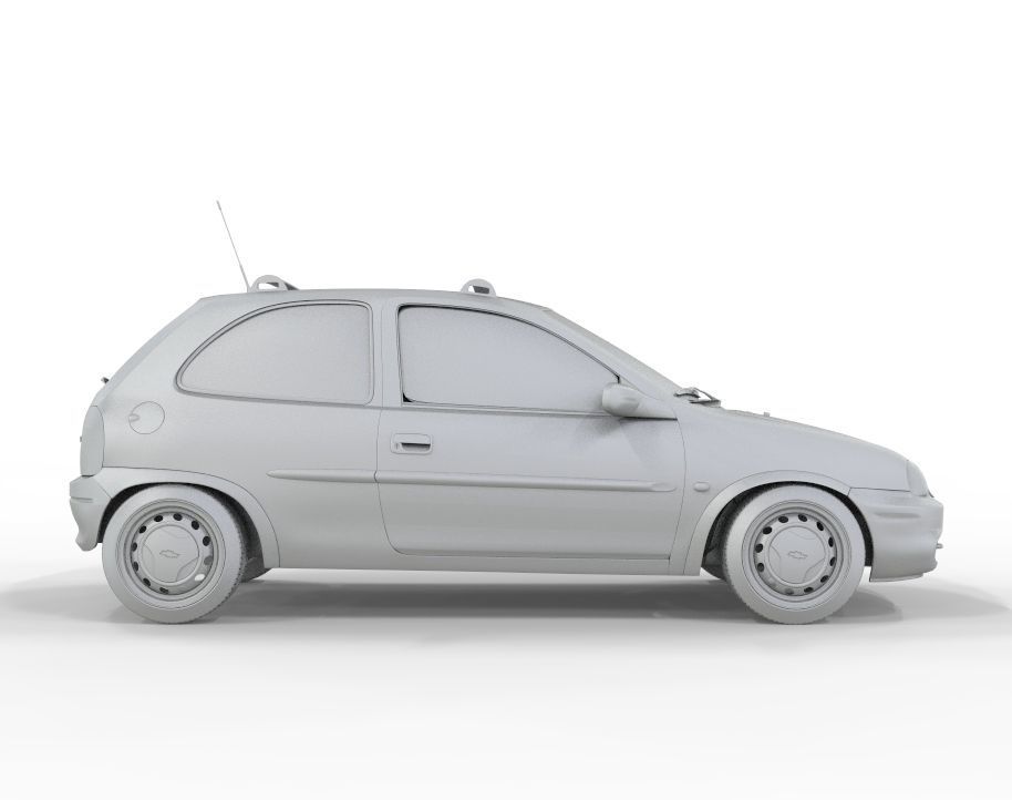 Chevrolet Corsa 2001 3D model | CGTrader