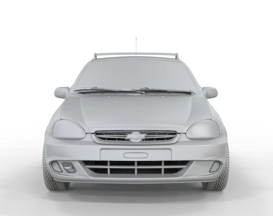 Chevrolet Corsa 2001 3D model | CGTrader