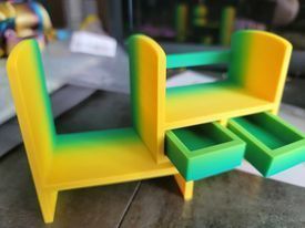 Adjustable Desk Organizer 3D model 3D printable | CGTrader