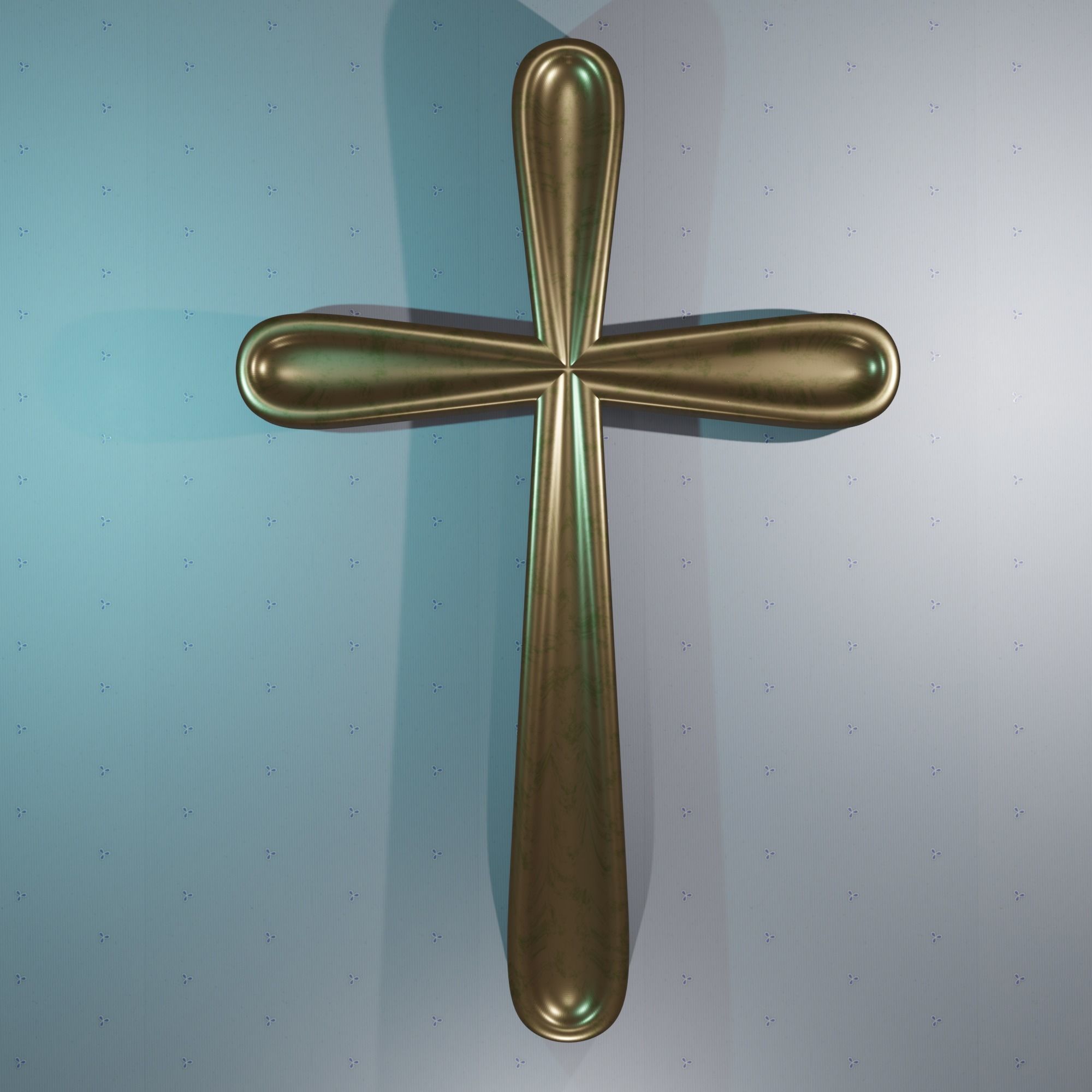 3D Model STL file for CNC router Wall CROSS 5 pieces free 3D model 3D ...