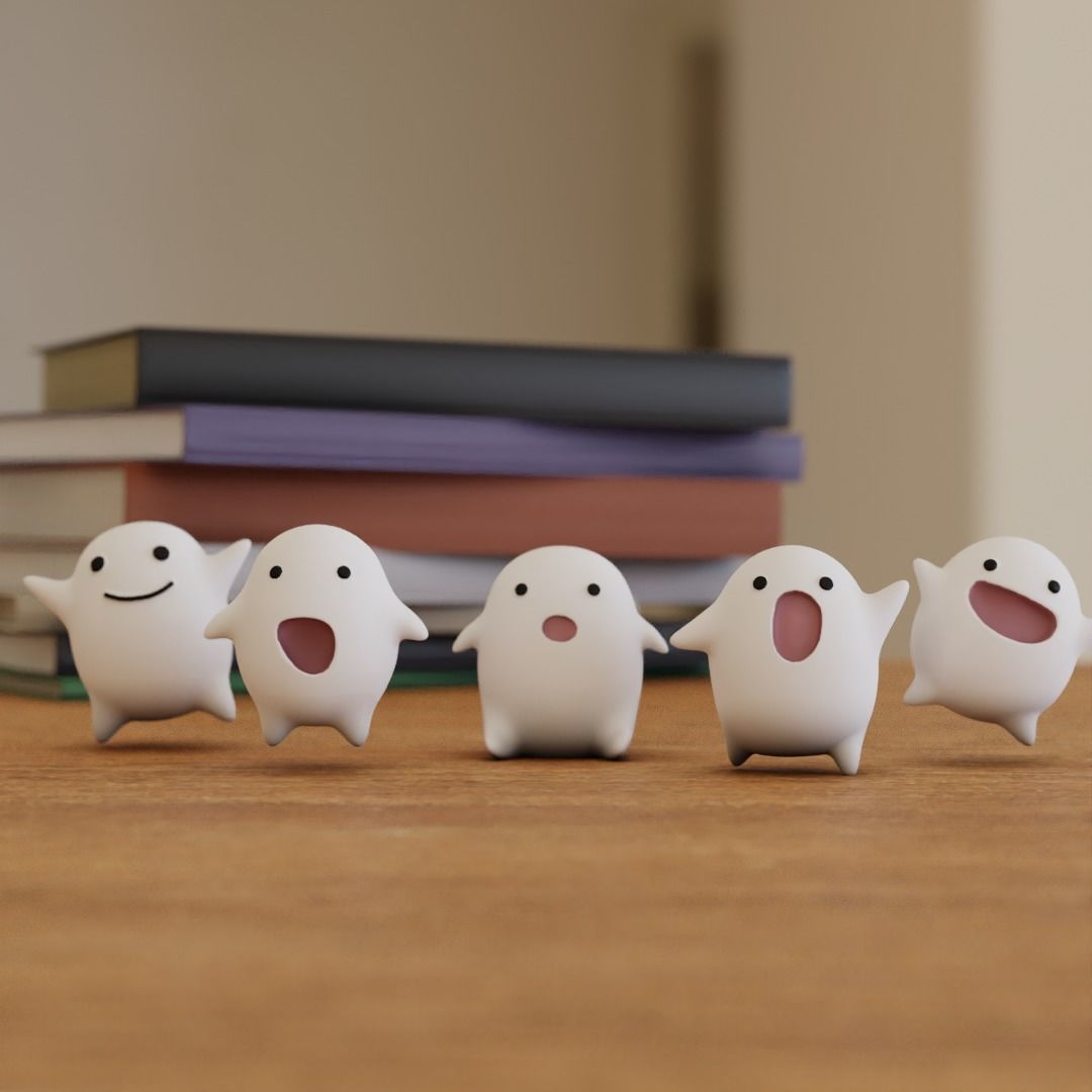 Wara Wara The Boy And The Heron Ghibli Cute 3D model 3D printable | CGTrader