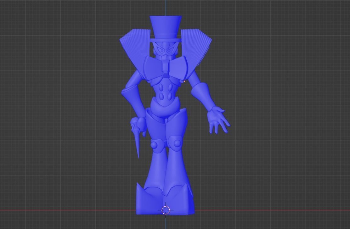 Magic Man - Megaman 3D model rigged | CGTrader