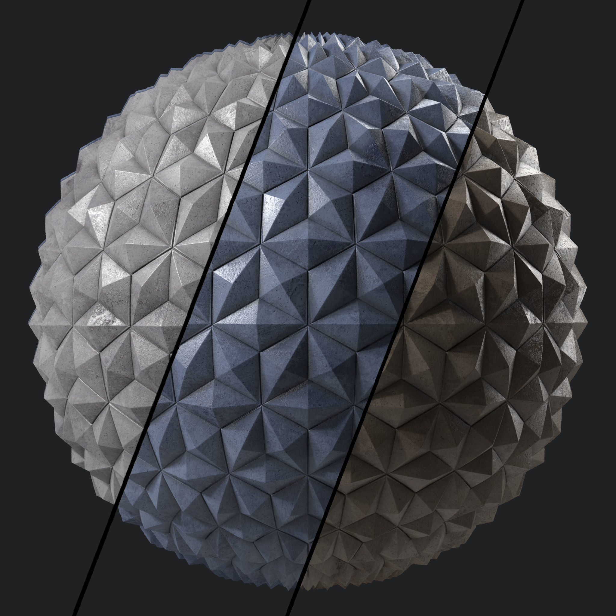 Texture Stone Wall Materials 97- Decorative Pattern - Pbr 4k Seamless ...