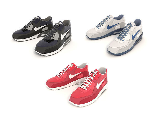 Sport Shoes Collection 2 3D model | CGTrader
