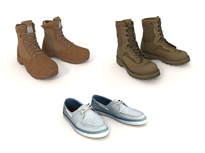 Shoes Collection 15 3D model | CGTrader