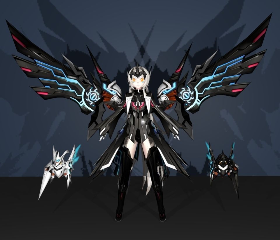 eve code 3D model animated rigged | CGTrader