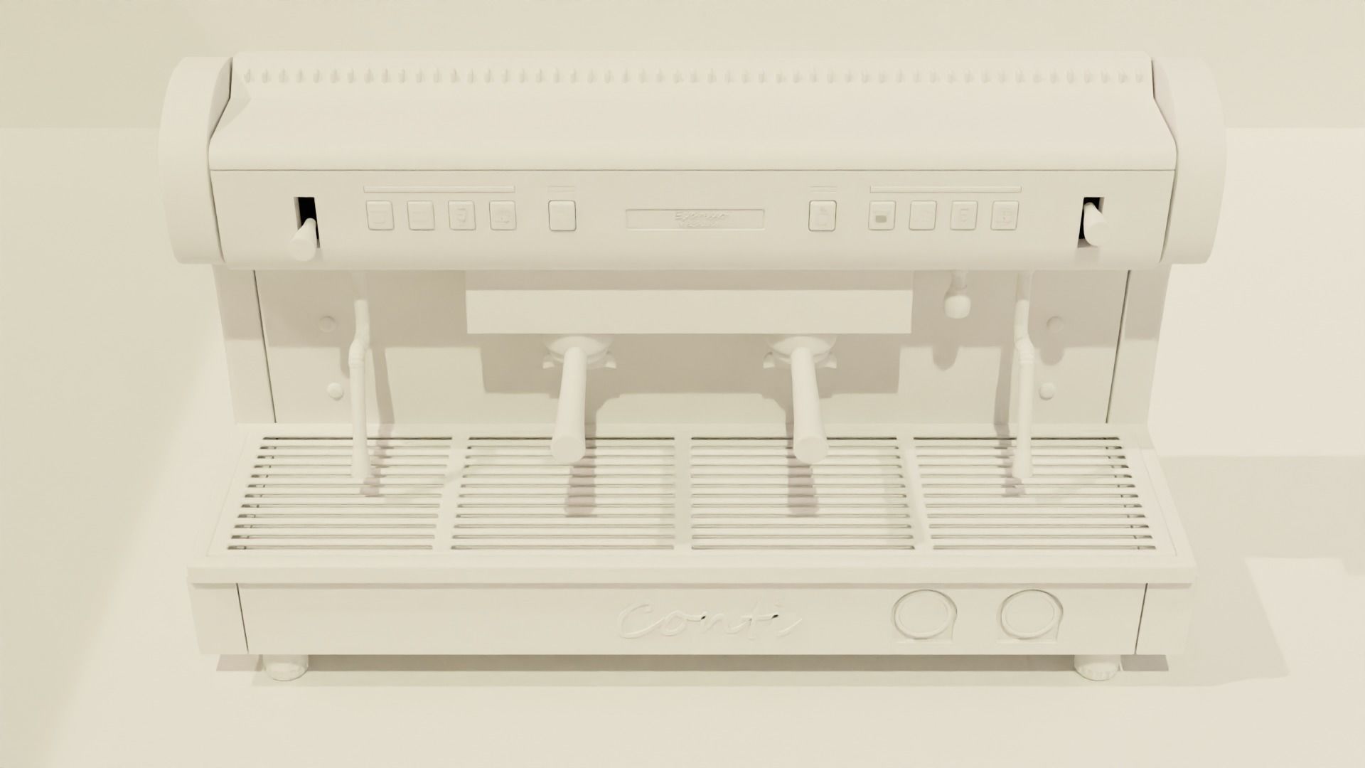 Conti Espresso Machine 3D model | CGTrader