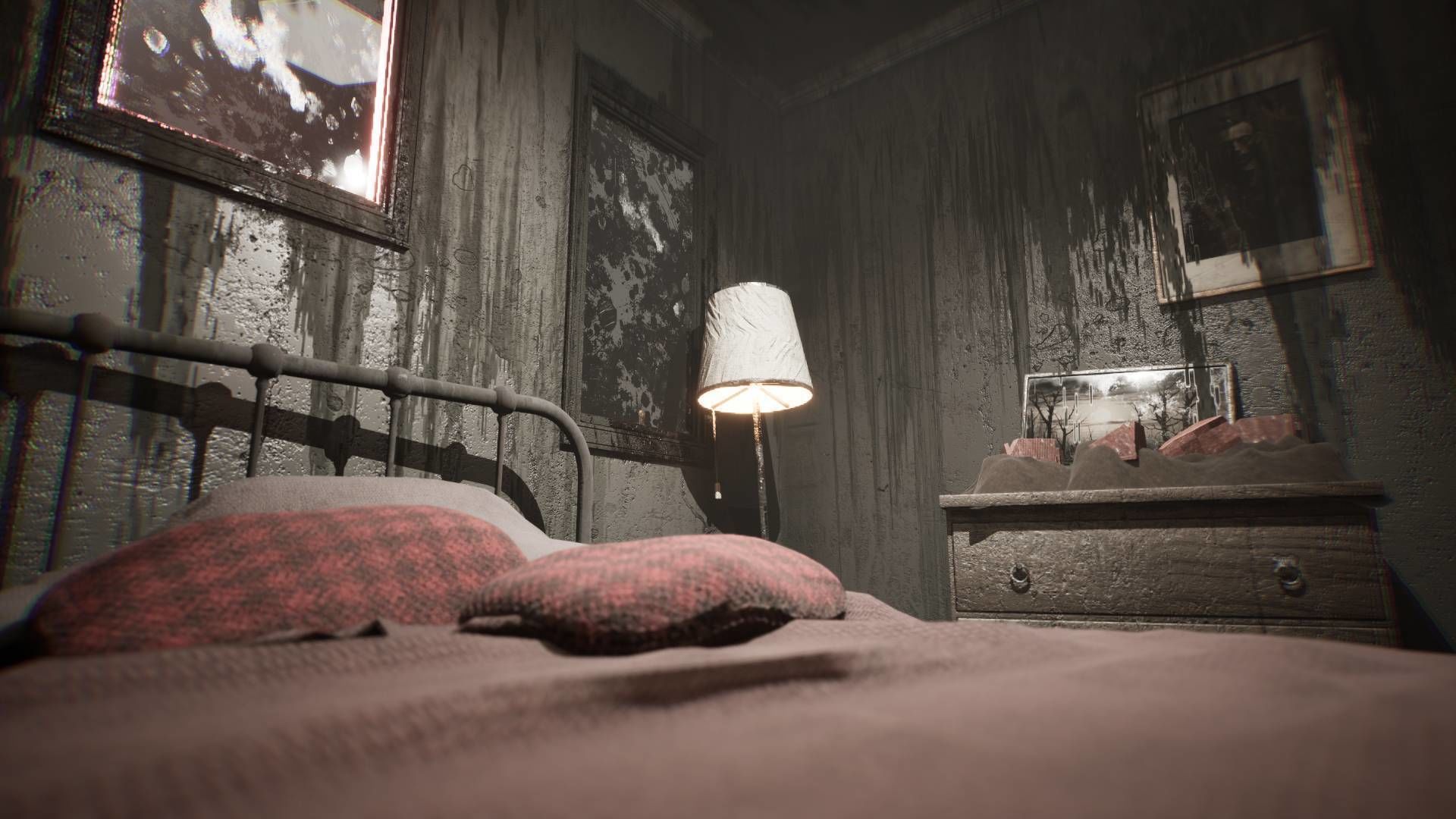 3D model Horror Bedroom 35 Assets VR / AR / low-poly | CGTrader