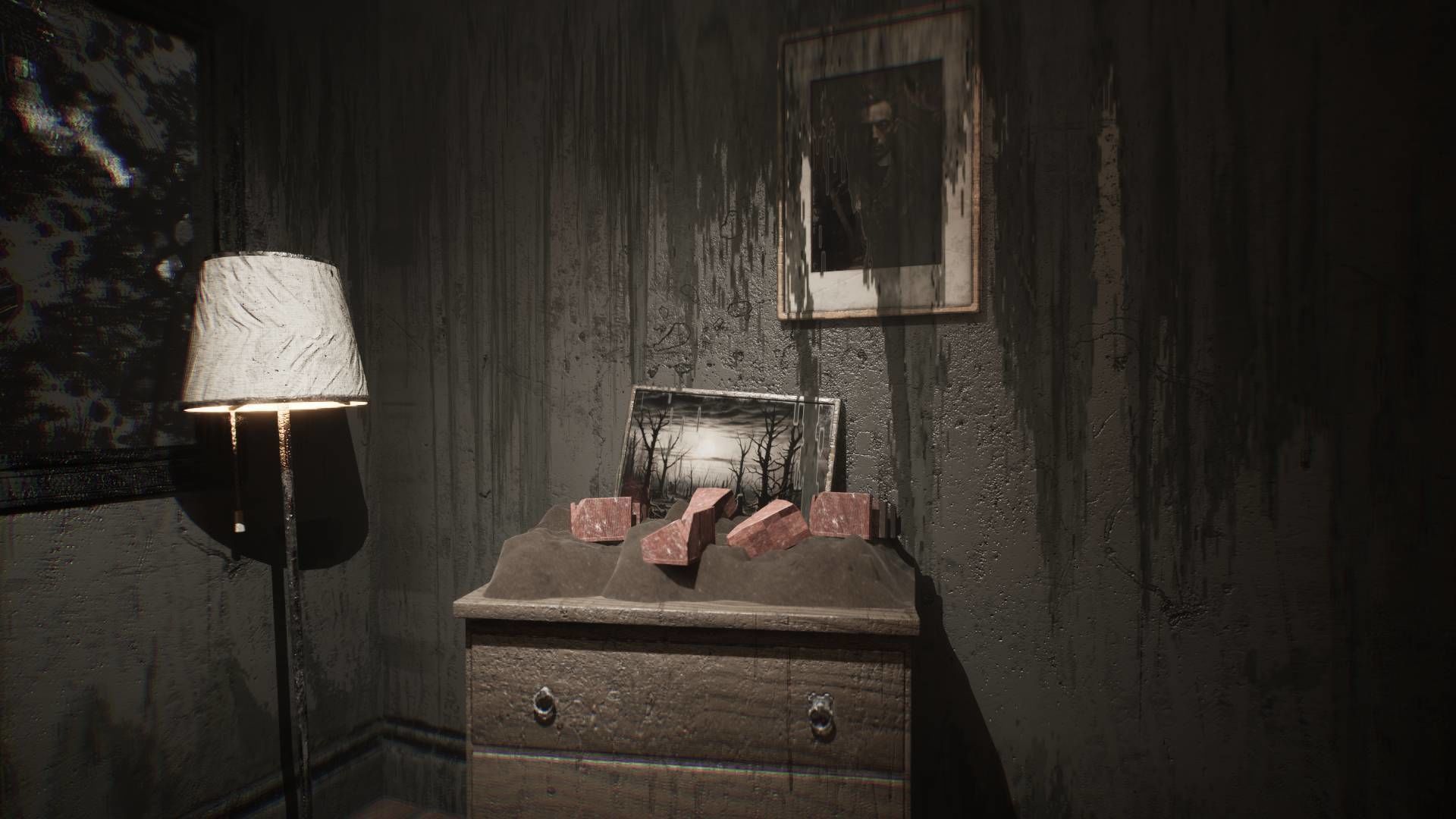 3D model Horror Bedroom 35 Assets VR / AR / low-poly | CGTrader