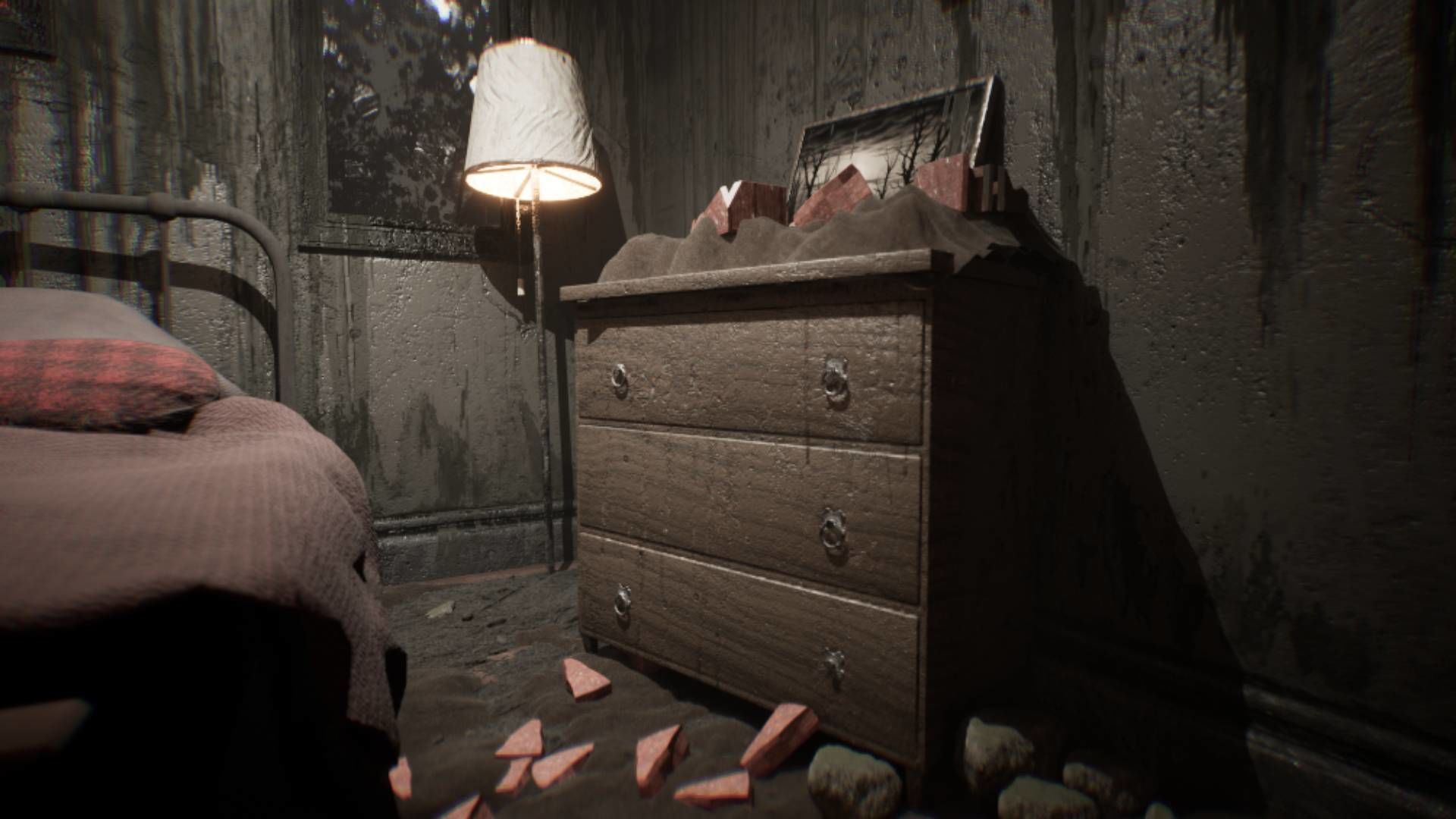 3D model Horror Bedroom 35 Assets VR / AR / low-poly | CGTrader