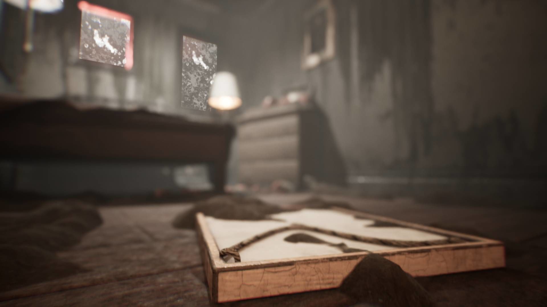 3D model Horror Bedroom 35 Assets VR / AR / low-poly | CGTrader