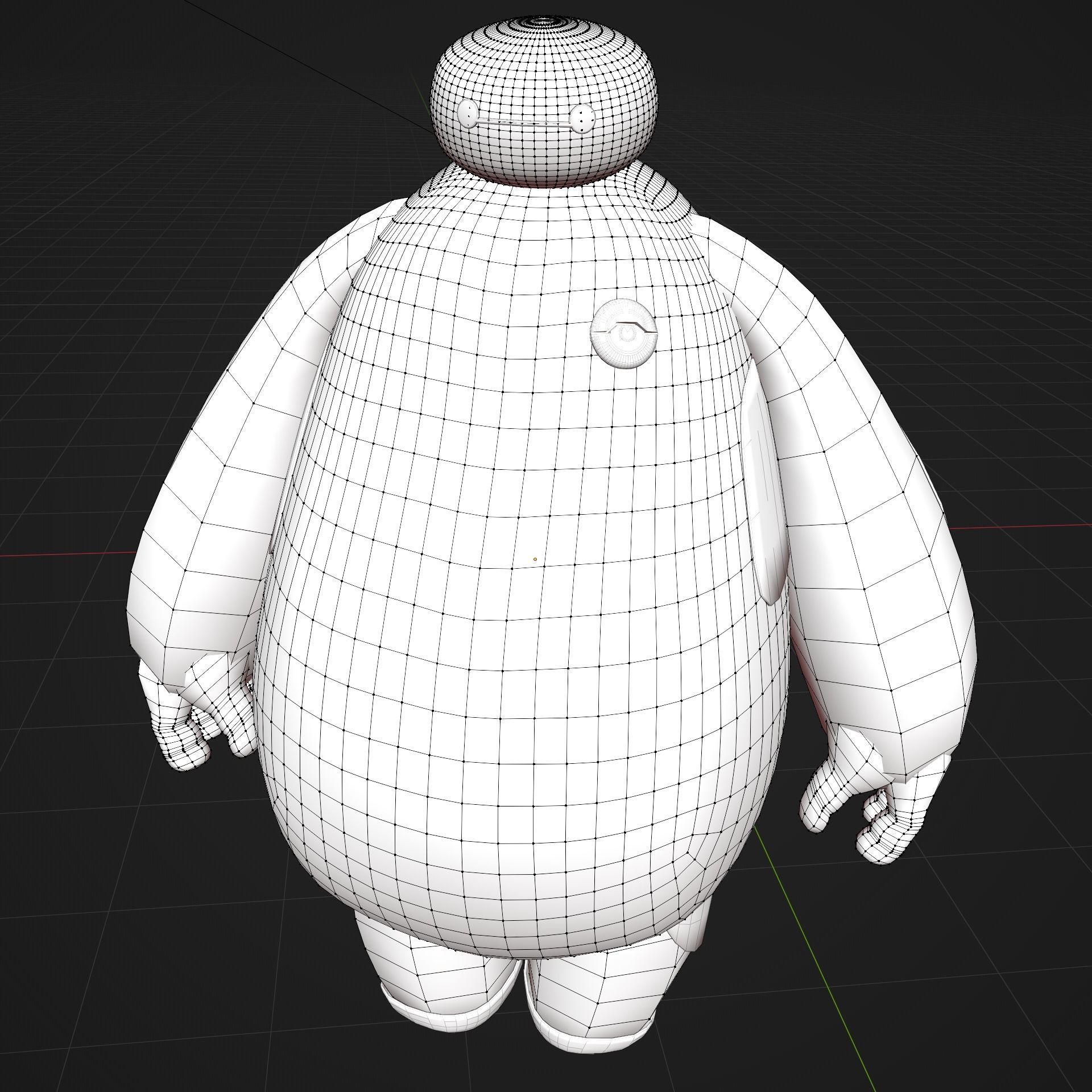 3D model Baymax 3d model VR / AR / low-poly | CGTrader
