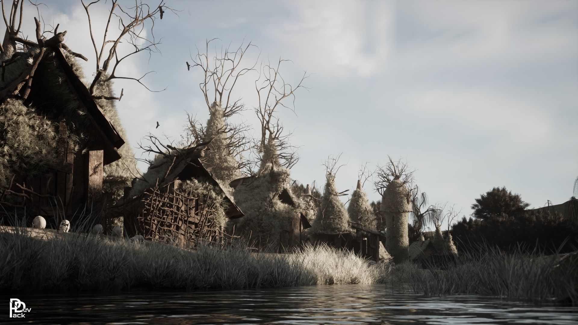 3D model Tribal Village 39 Assets VR / AR / low-poly | CGTrader