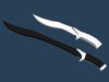 Dune Feyd-Rautha Harkonnen Knife and Machete 3D print model 3D model 3D ...