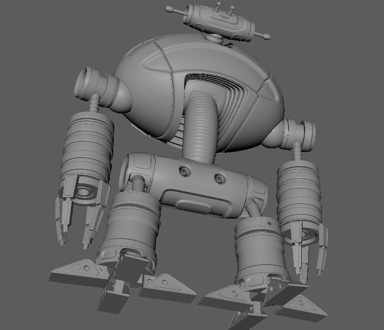 Robot Rock free 3D model | CGTrader