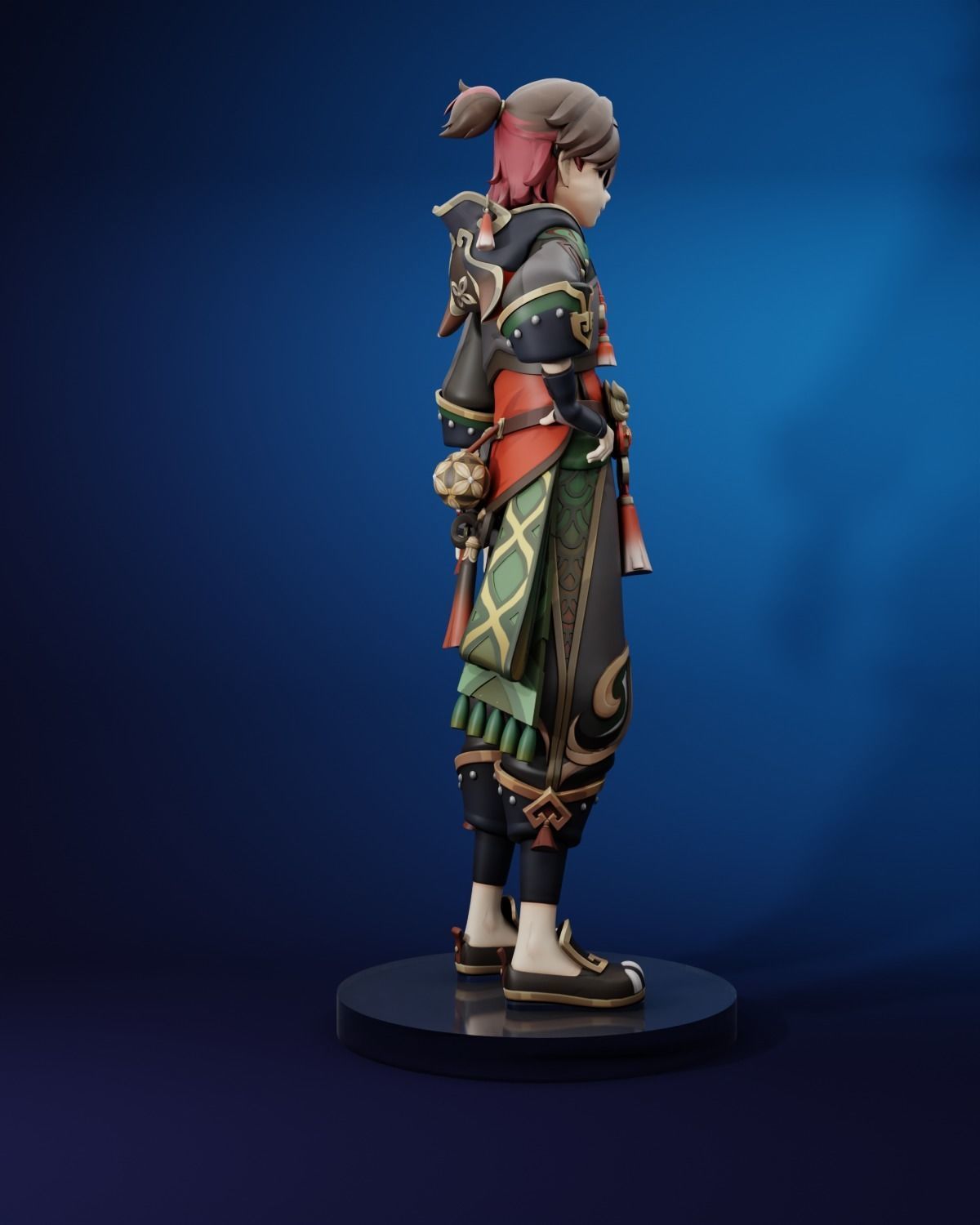 GAMING GENSHIN IMPACT 3D PRINTABLE FIGURINE 3D model 3D printable ...