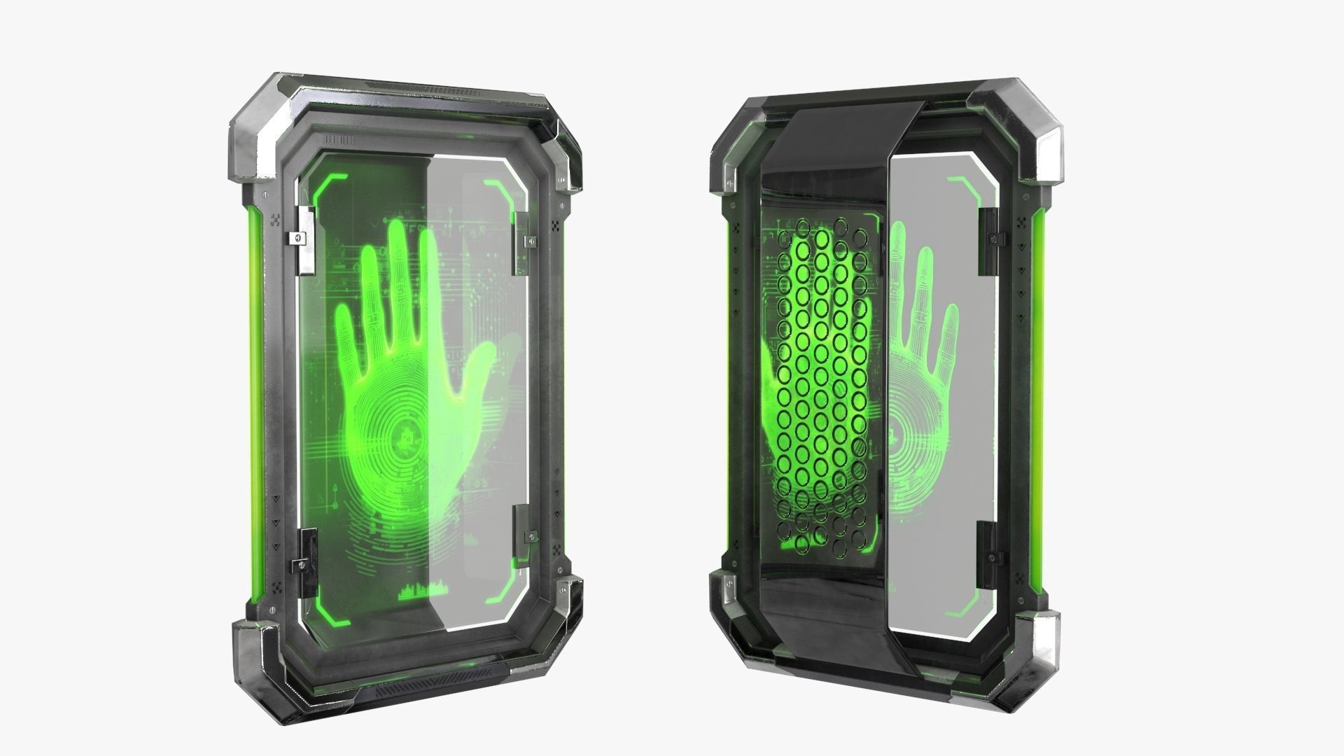 3D model Sci-Fi Digital Hand Scanner v2 VR / AR / low-poly | CGTrader