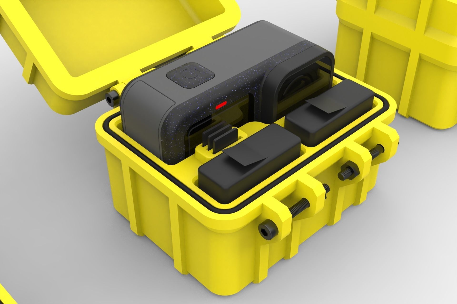 Gopro Rugged Case 3D Print 3D model 3D printable | CGTrader