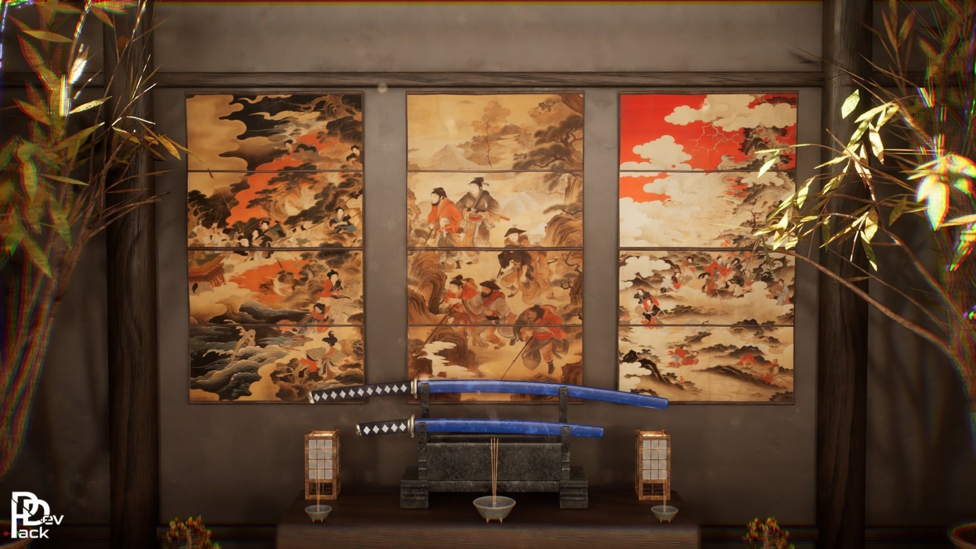 3D model Feudal Japanese Art 55 Variations VR / AR / low-poly | CGTrader