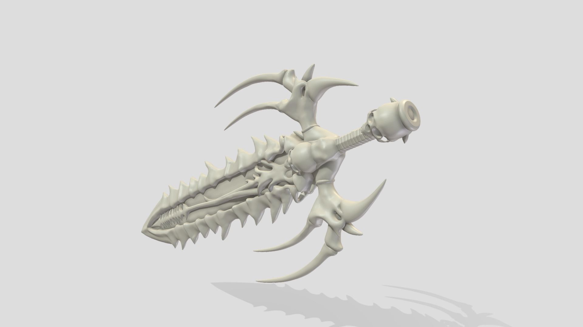Bone Sword 3D Model - Perfect for Cosplay and Props 3D model 3D ...