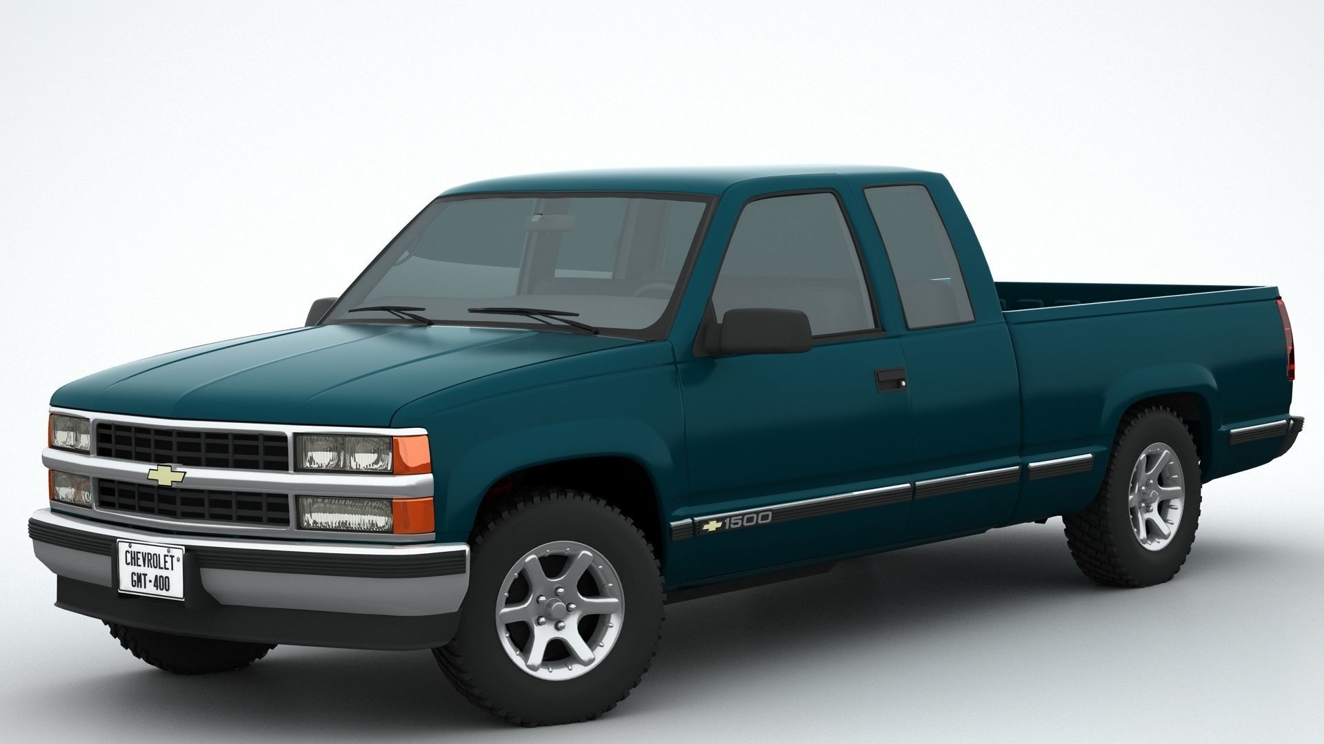 Chevrolet Silverado Extended Cab 3D model | CGTrader