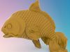 Carp fish 3 3D MODEL STL FILE FOR CNC ROUTER LASER 3D model 3D ...