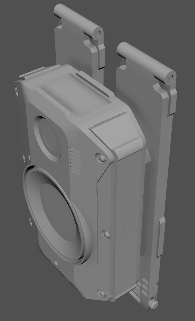 3D model Axon Body Cam VR / AR / low-poly | CGTrader