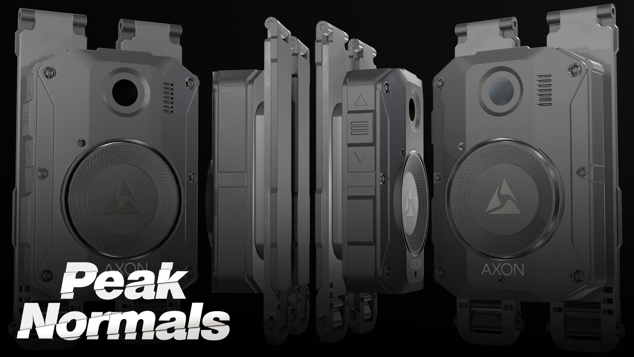 3D model Axon Body Cam VR / AR / low-poly | CGTrader