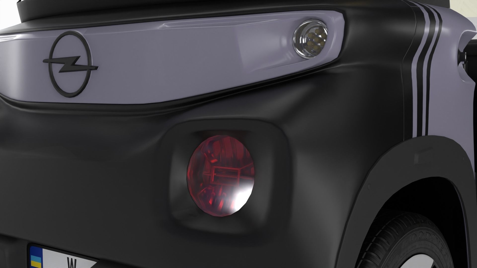 Opel Rock-e 2020 3d model HQ interior 3D model rigged | CGTrader