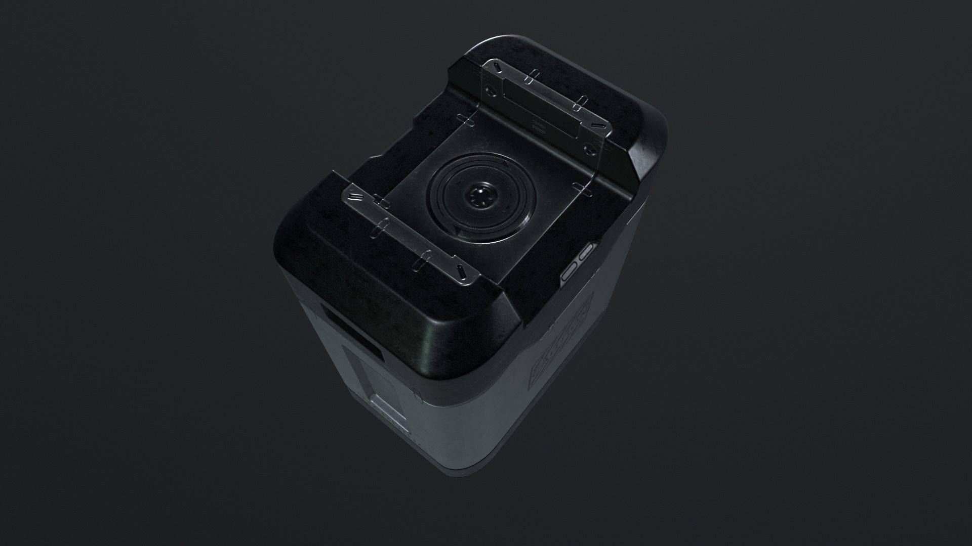 Futuristic Smart Power Cell Box Game Ready Props sci-fi free VR / AR ...