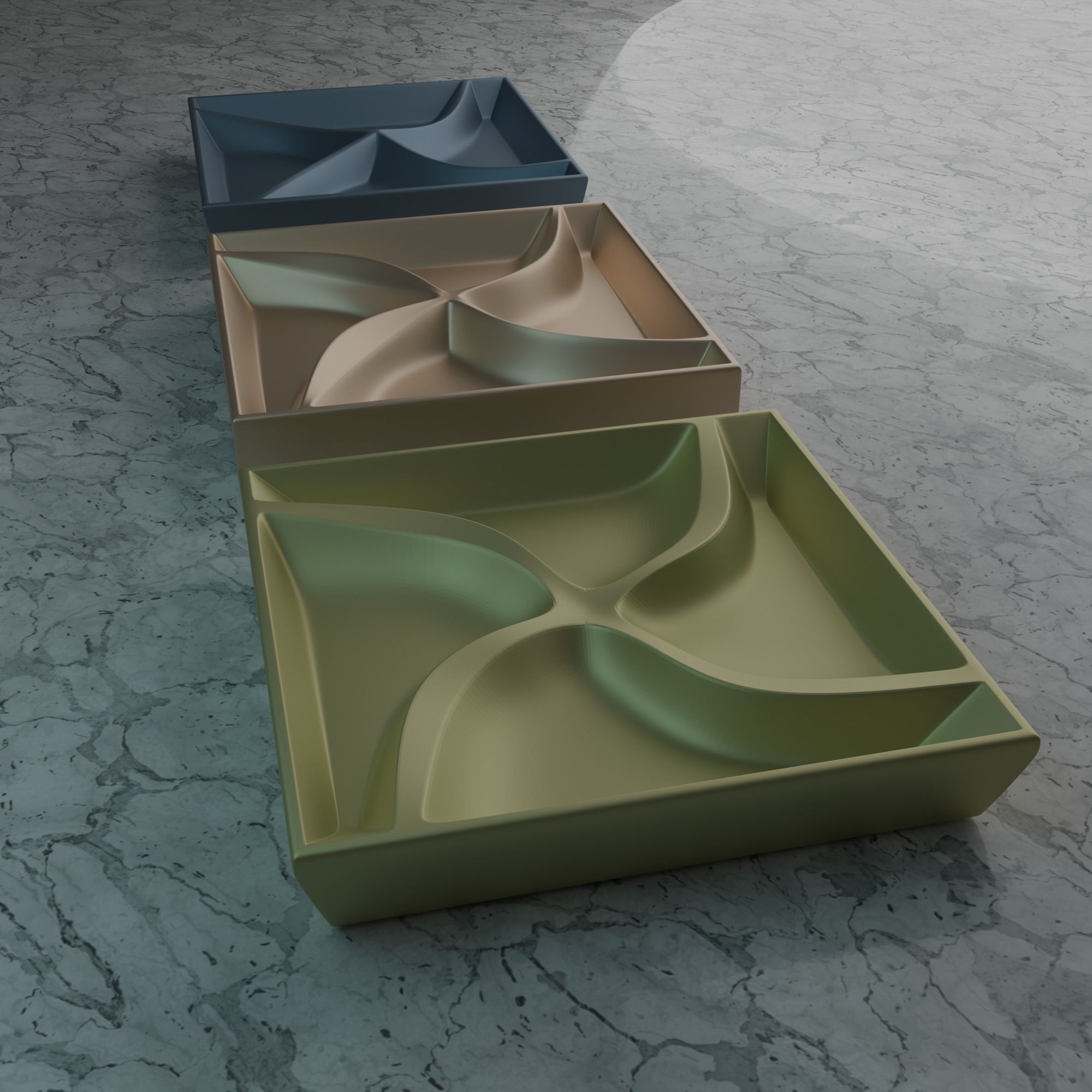 3D MODEL STL FILE SERVING TRAY-11 FOR CNC ENGRAVING MACHINE 3D model 3D ...