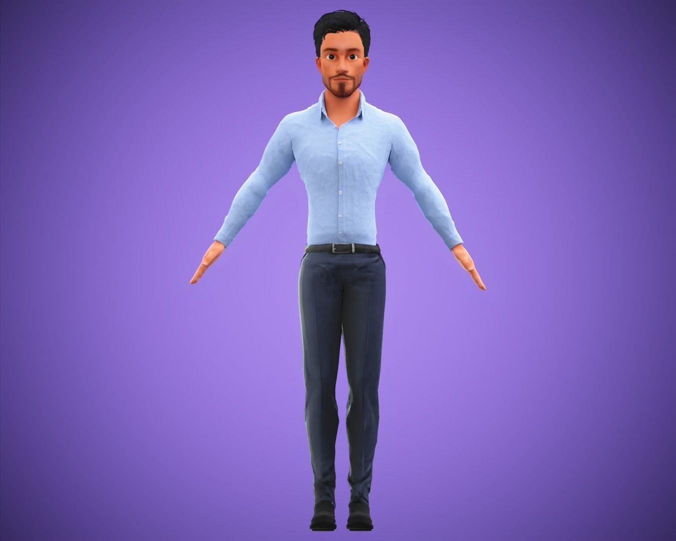 3D model Game Cartoon Family Pack rigged VR / AR / low-poly | CGTrader