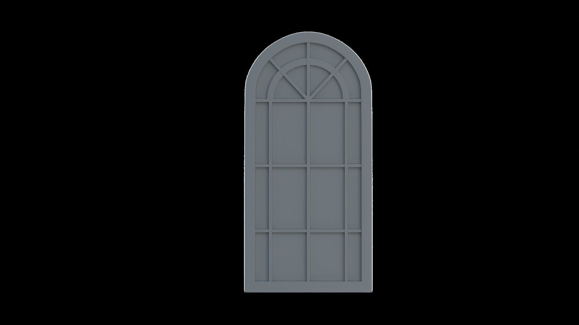 3D model Gothic Windows VR / AR / low-poly | CGTrader