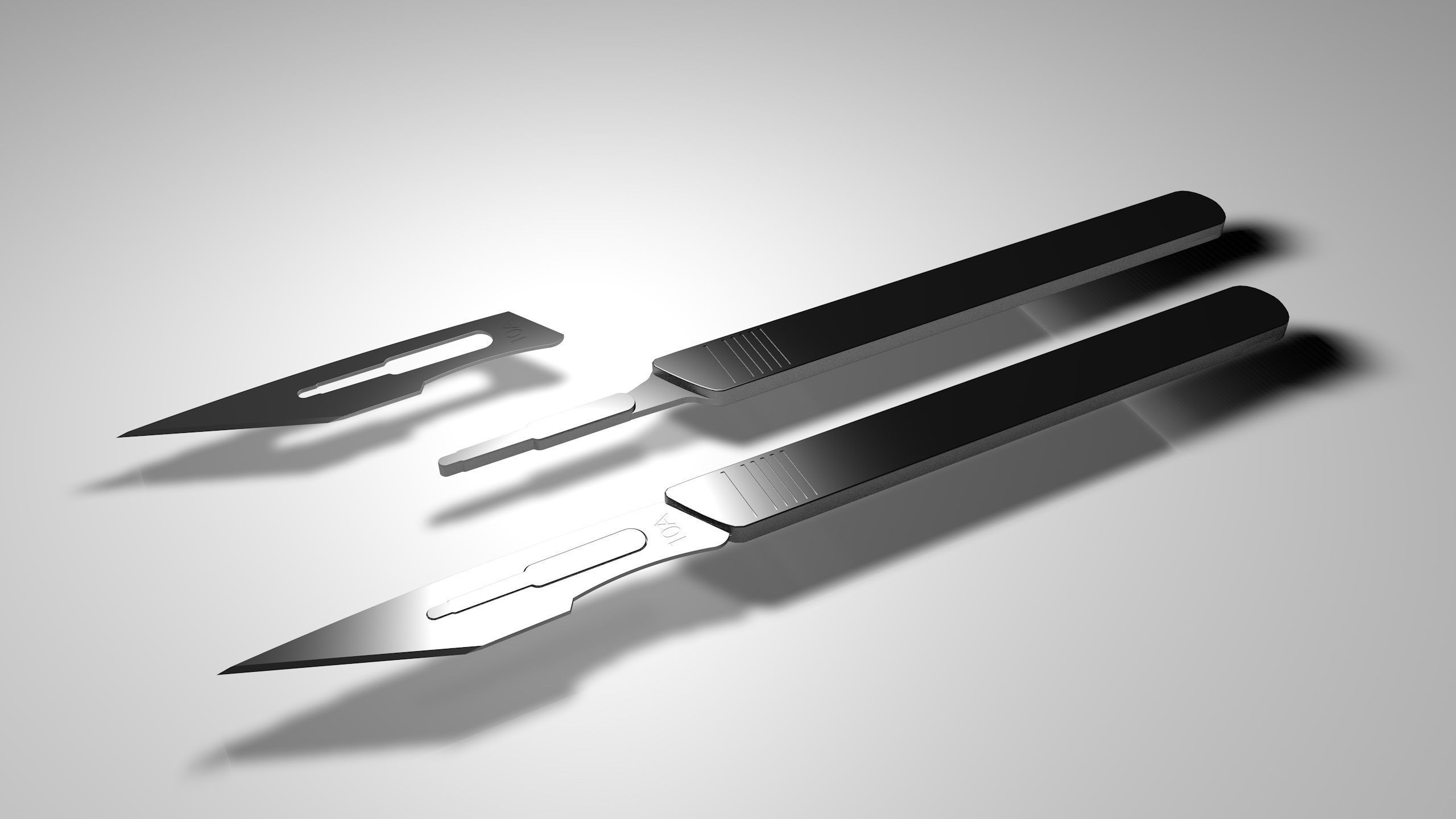Scalpel - Surgical blade 3D model | CGTrader