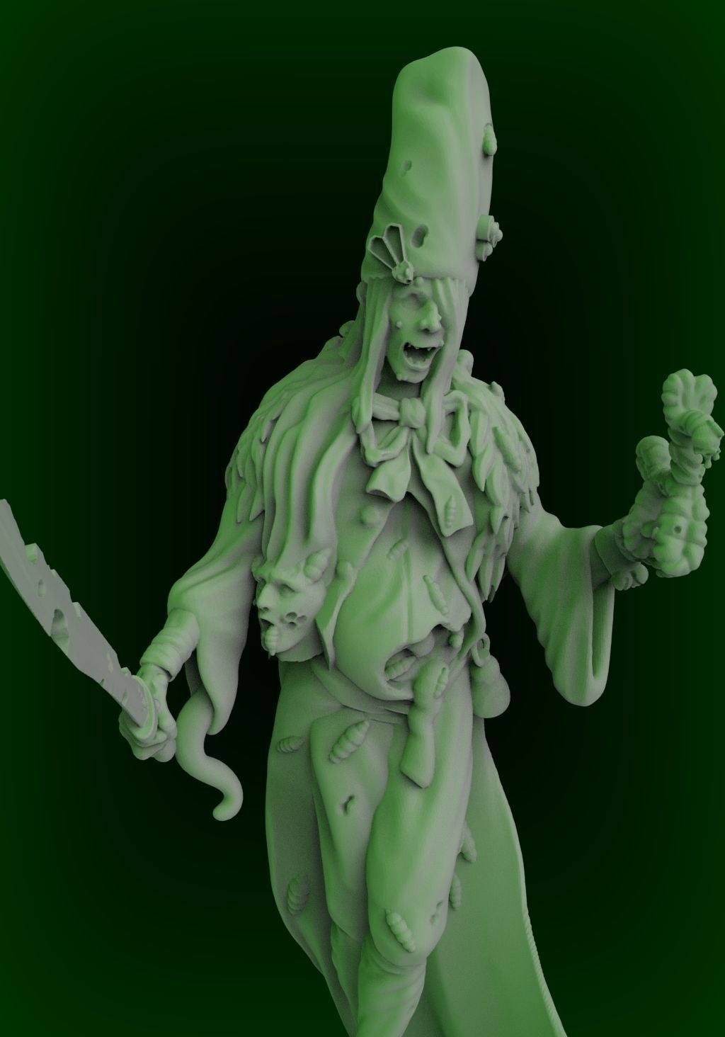 carnival master stl multipart and presup 3D model 3D printable | CGTrader