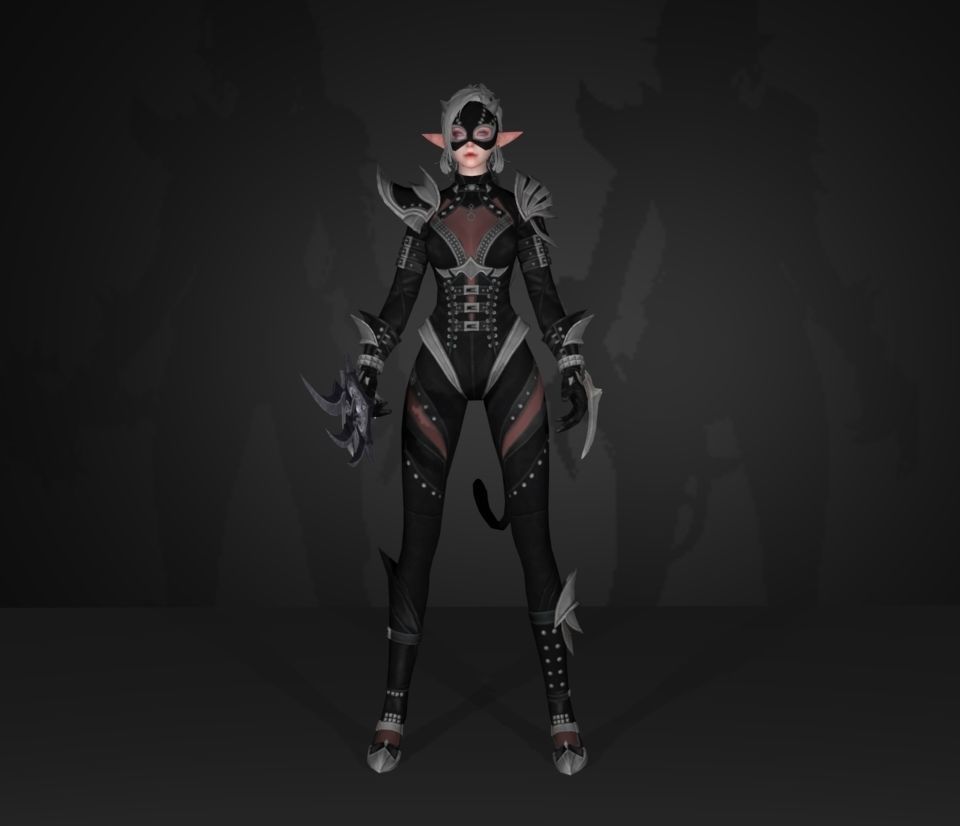 elf slayer 3D model animated rigged | CGTrader