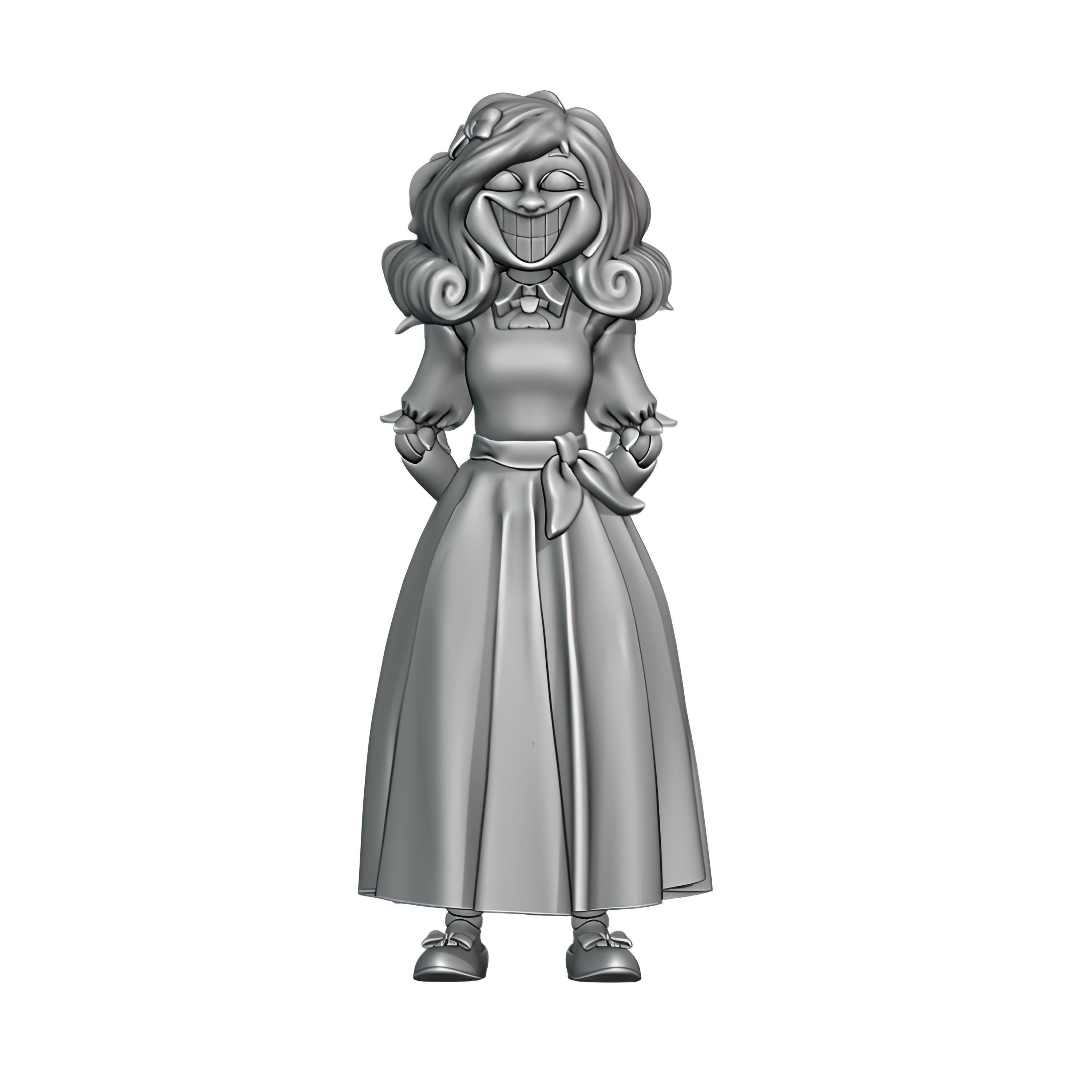 Miss Delight Normal 3D model 3D printable | CGTrader