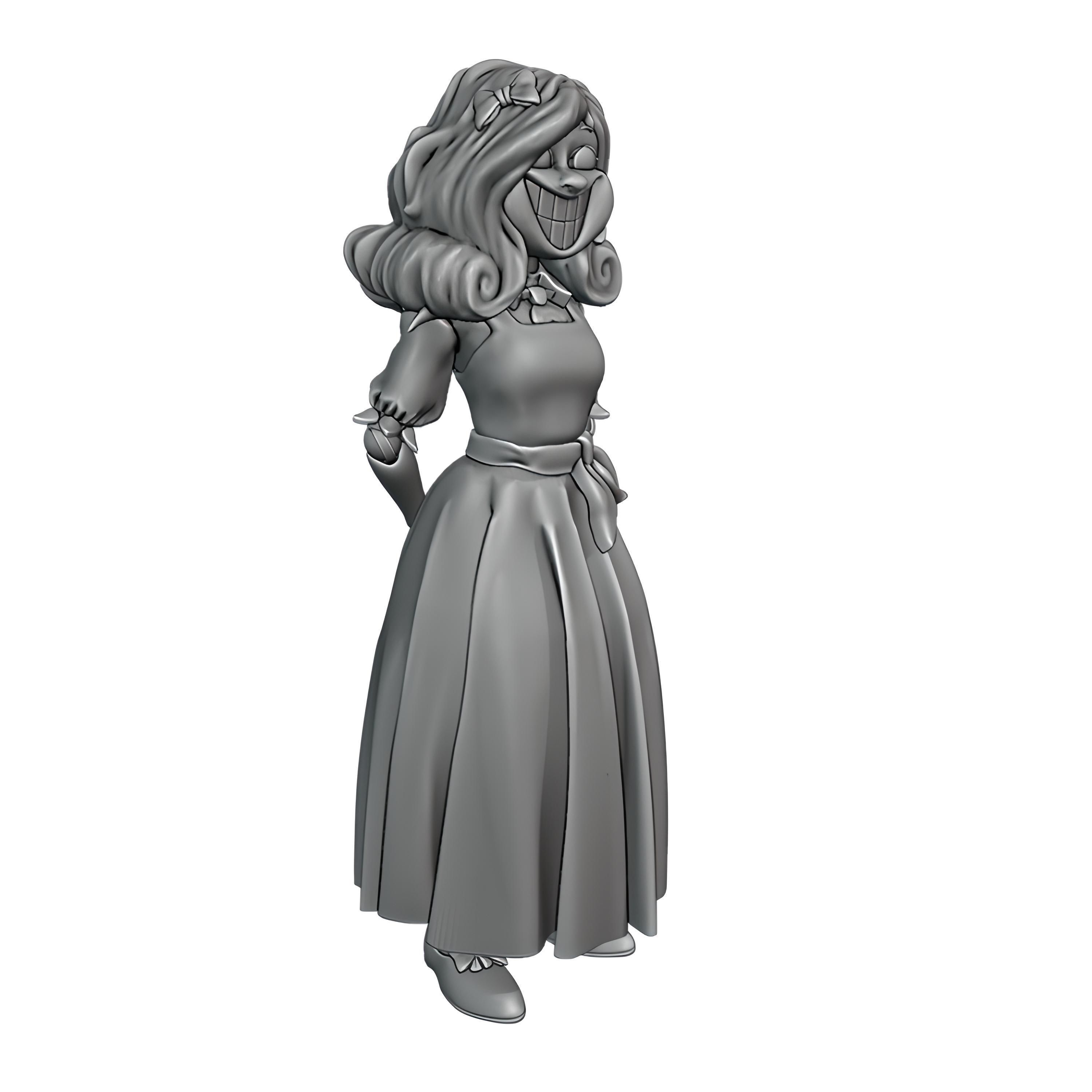 Miss Delight Normal 3D model 3D printable | CGTrader
