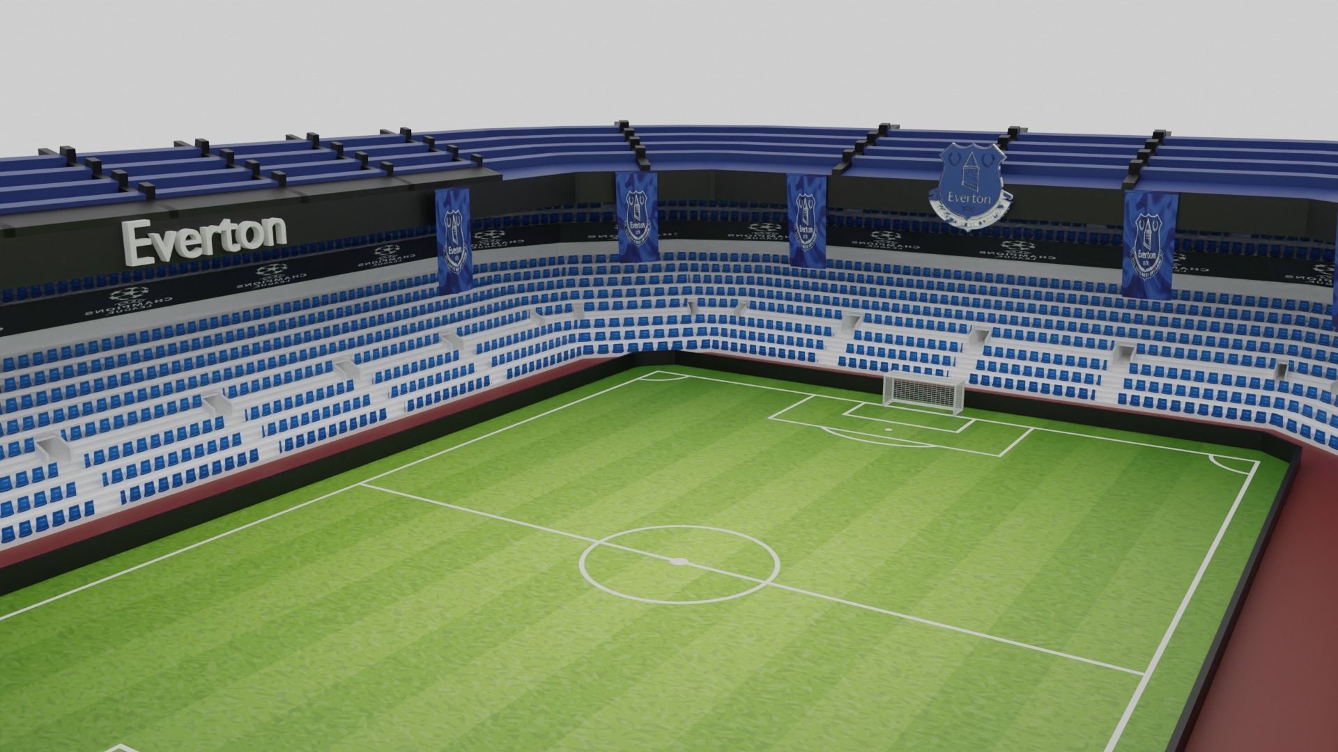 3D model Everton Football Stadium VR / AR / low-poly | CGTrader