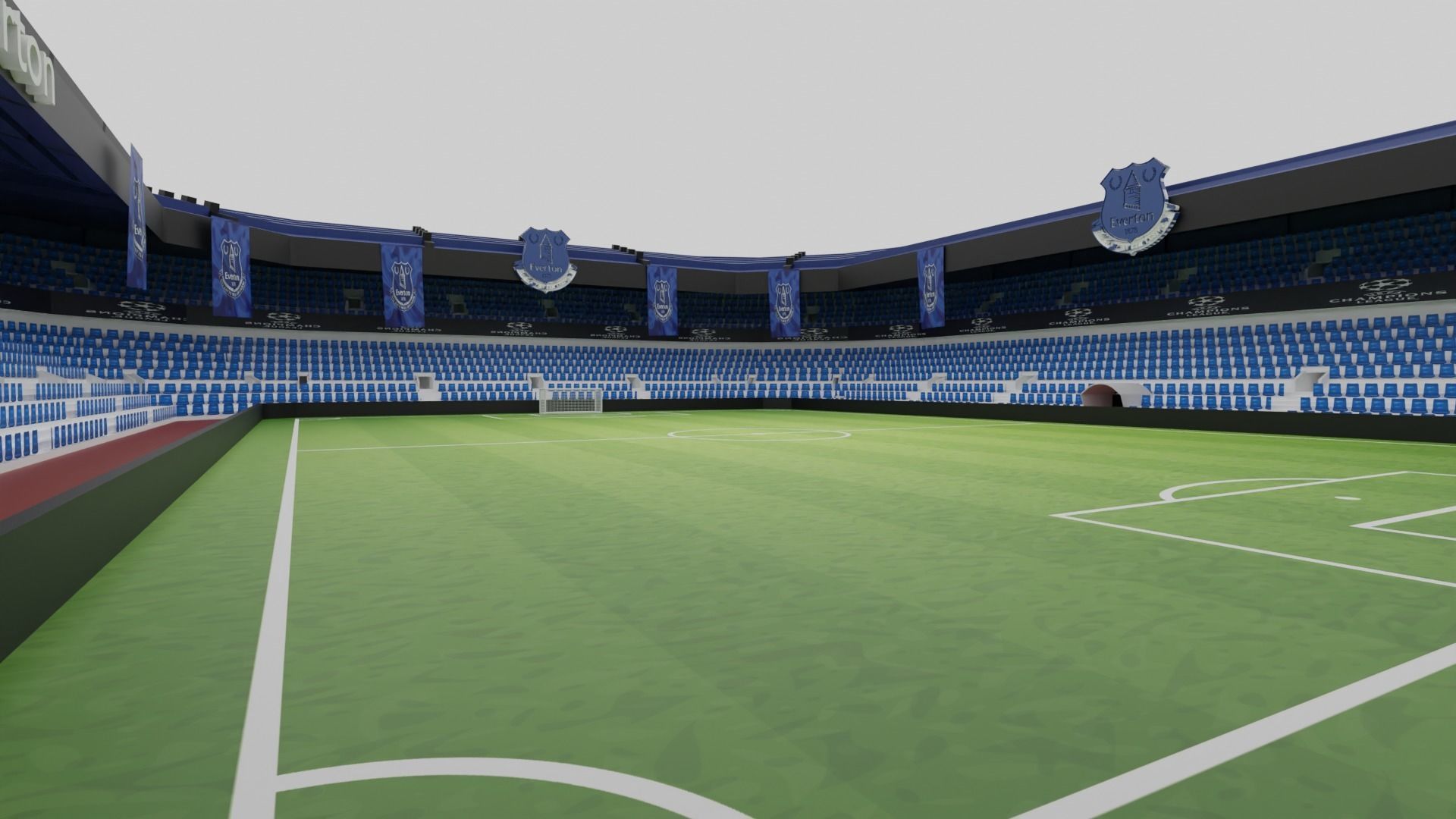 3D model Everton Football Stadium VR / AR / low-poly | CGTrader