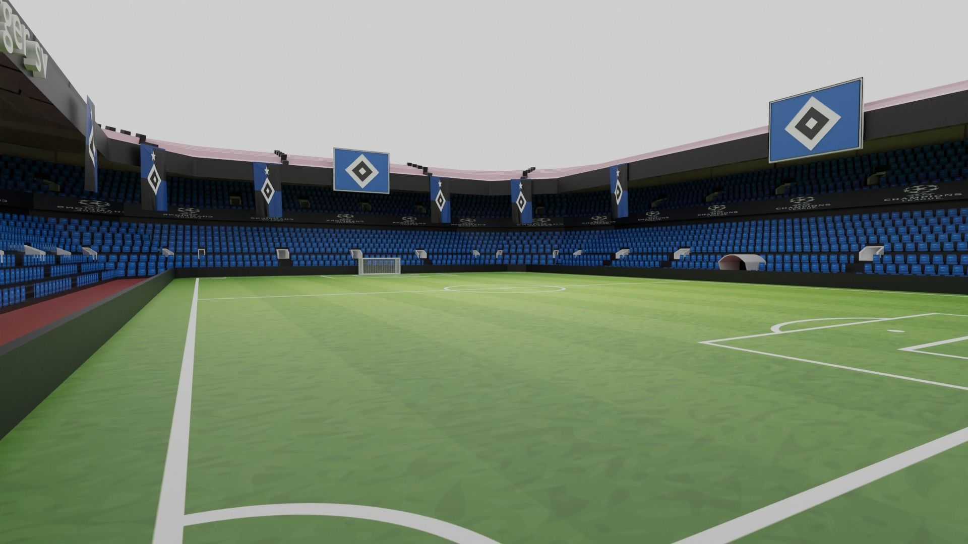 3D model hamburger sv Football Stadium VR / AR / low-poly | CGTrader