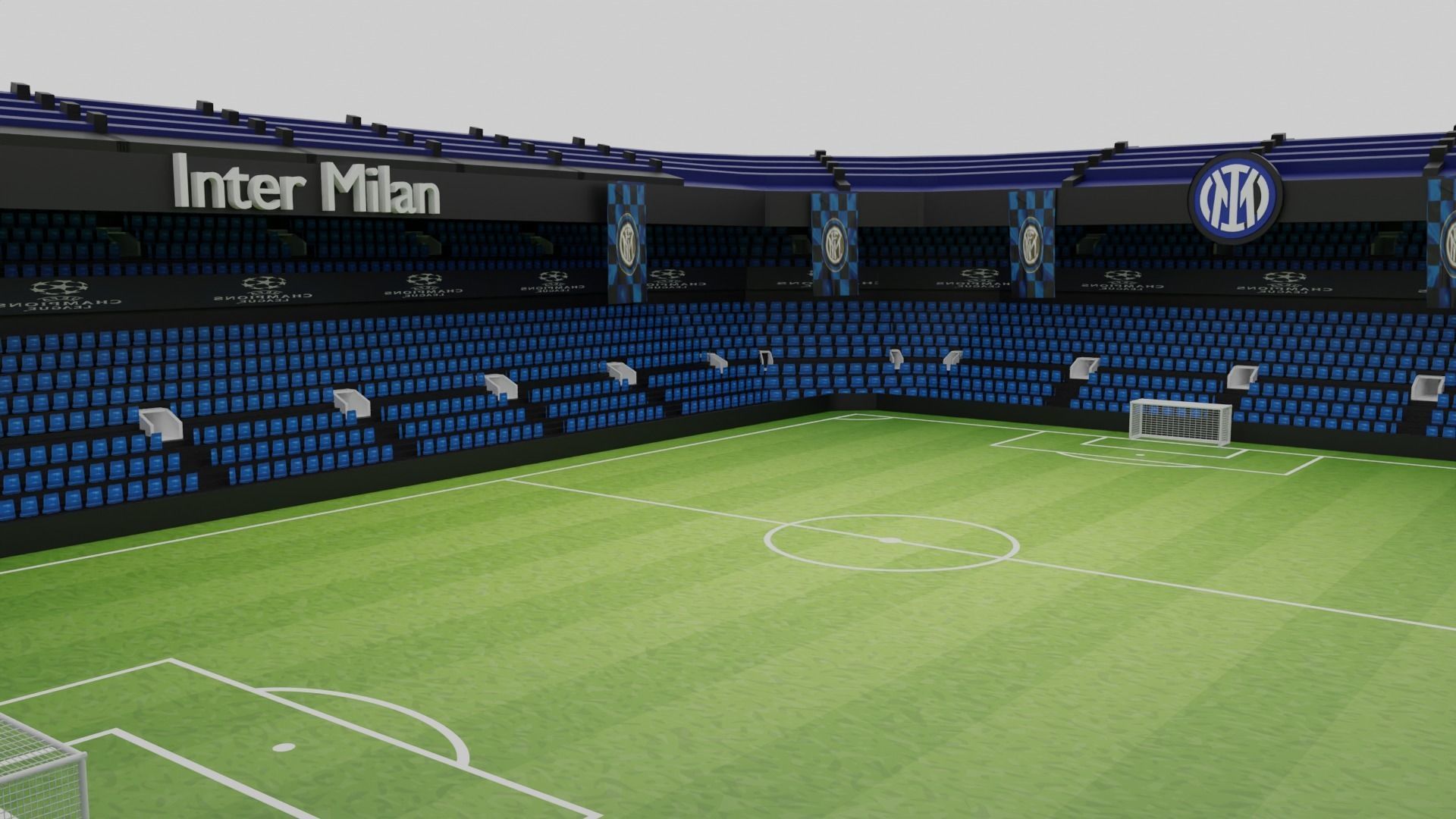 3D model Inter Milan Football Stadium VR / AR / low-poly | CGTrader