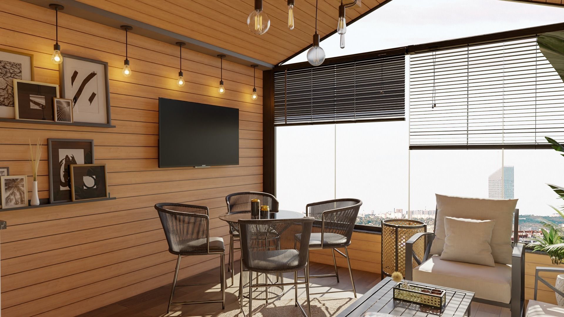 Modern Terrace 3D model | CGTrader