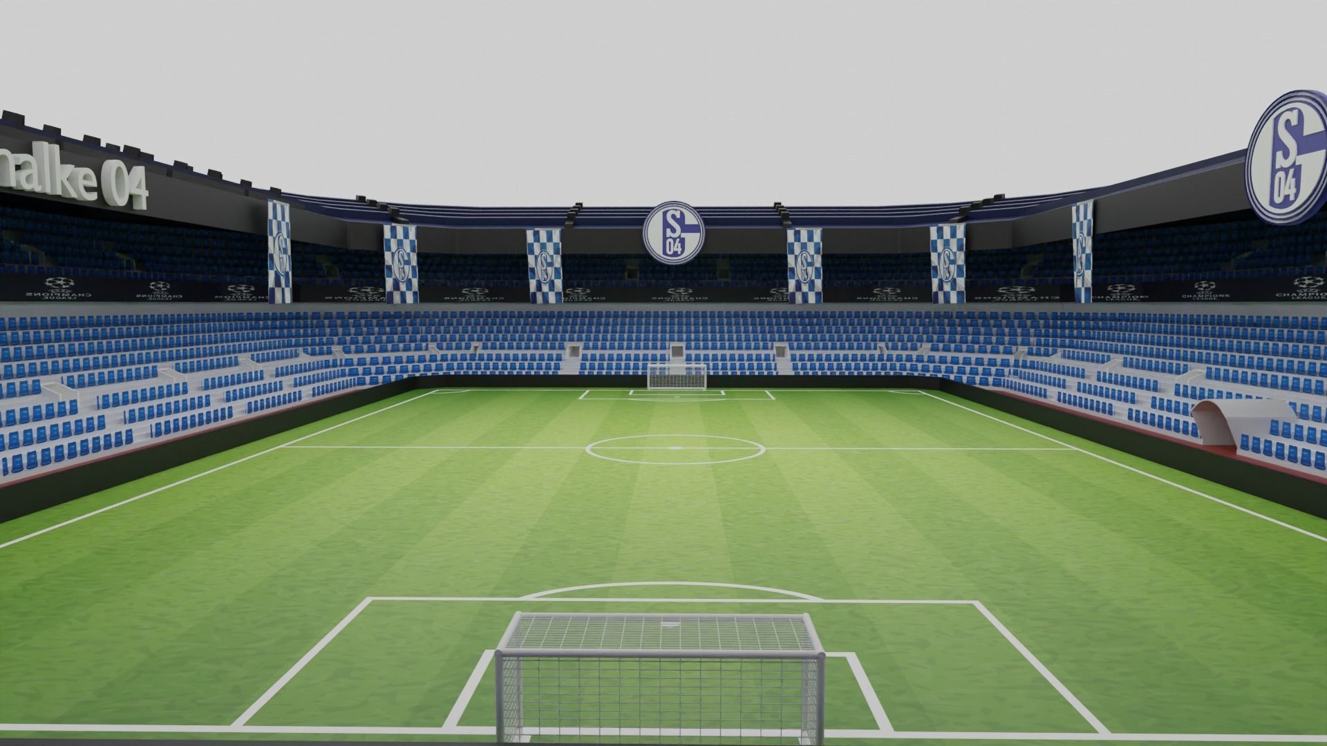 3D model Schalke 04 Football Stadium VR / AR / low-poly | CGTrader